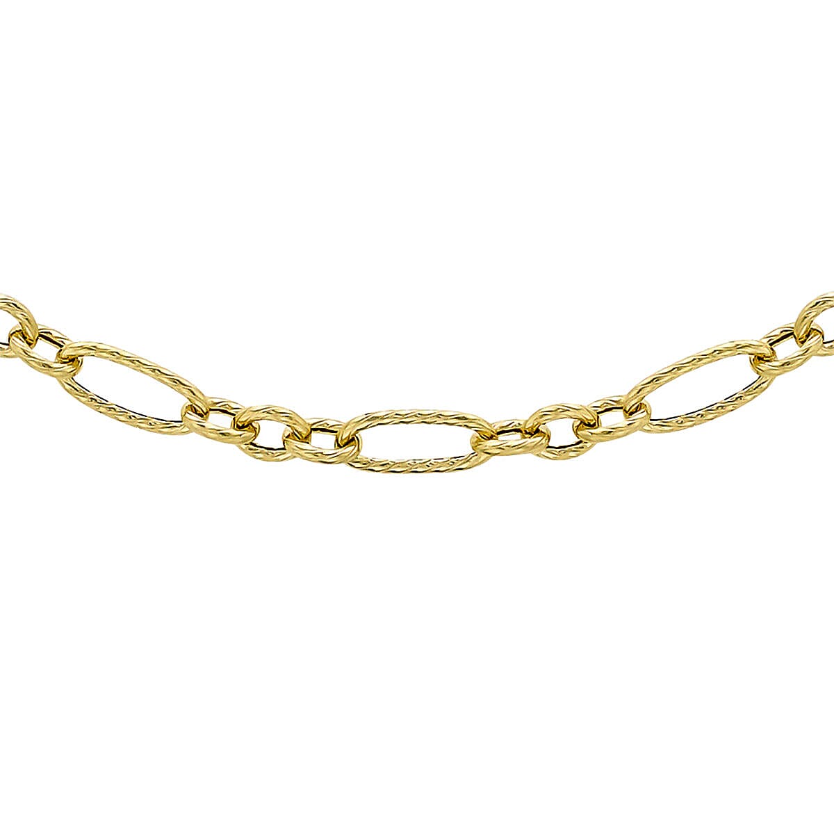 9K Yellow Gold Chain Size 20 With Spring Ring Clasp Gold Wt. 3.20 Gms 7480368 TJC