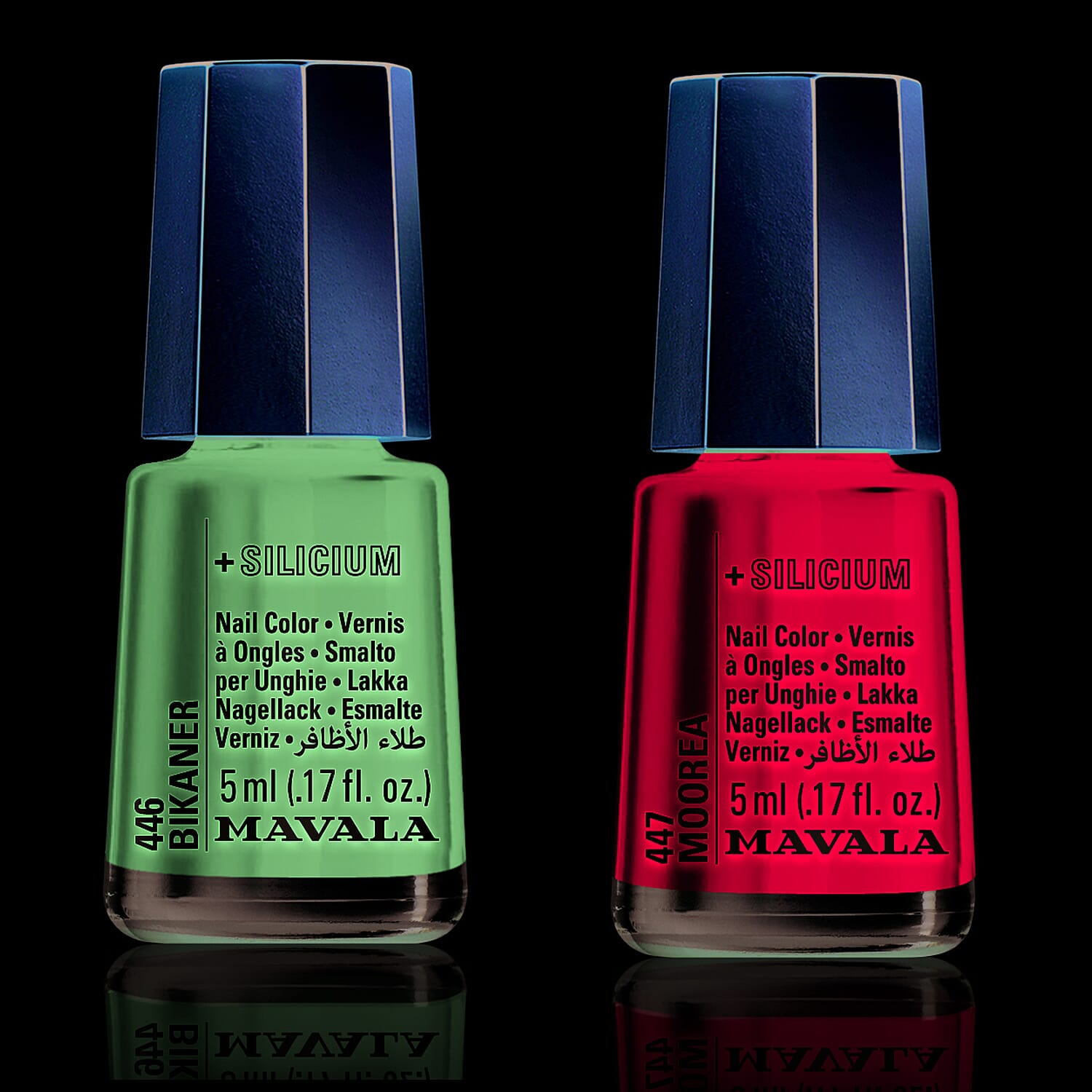 Pack of 2 - Mavala - Colour Block Duo - Bikaner (Mauve) and Moorea ...