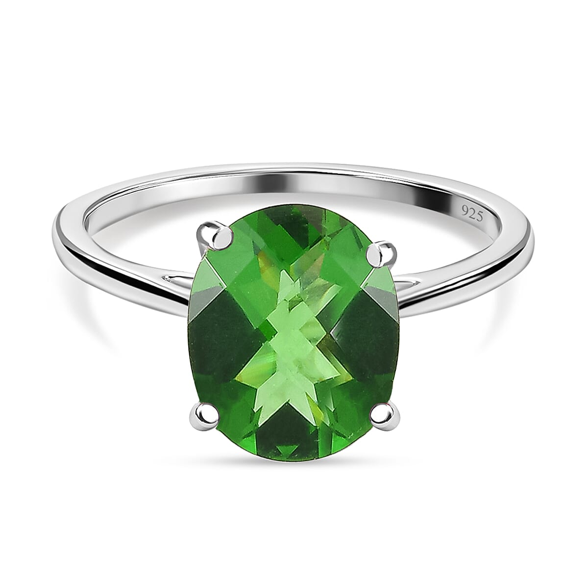 Helenite Solitaire Ring in Sterling Silver 2.15 Ct. - M7521985 - TJC