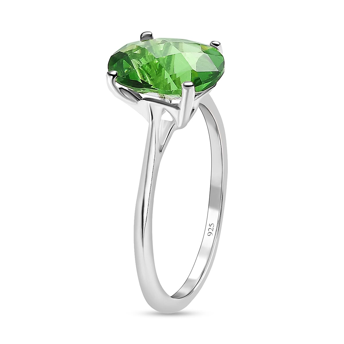 Helenite Solitaire Ring in Sterling Silver 2.15 Ct. - M7521985 - TJC