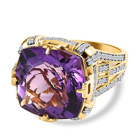 Amethyst Rings | Silver, Gold, Amethyst and Diamond Rings in UK | TJC