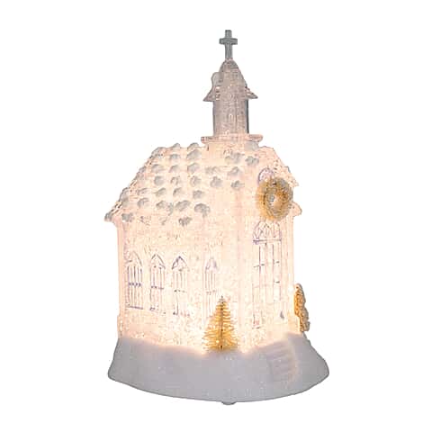 Light up Church Decoration - White - 7551996 - TJC