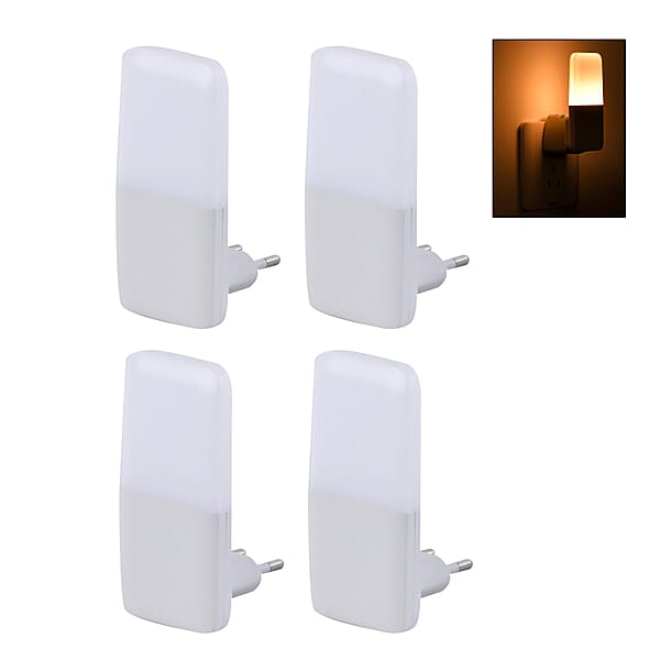 Pack of 4 of Dusk to Dawn Sensor LED Night Light - 7568595 - TJC