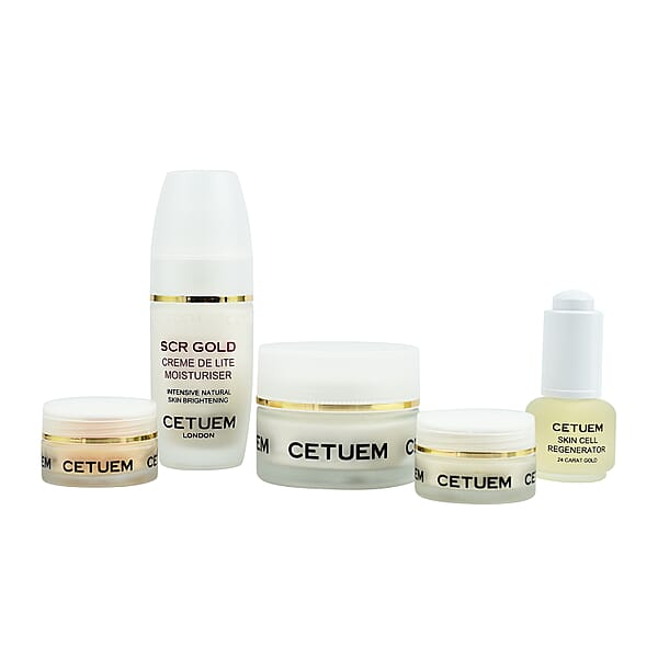 Cetuem Box- SCR Gold Booster Serum (15ml), SCR Gold Creme de Lite (50ml ...