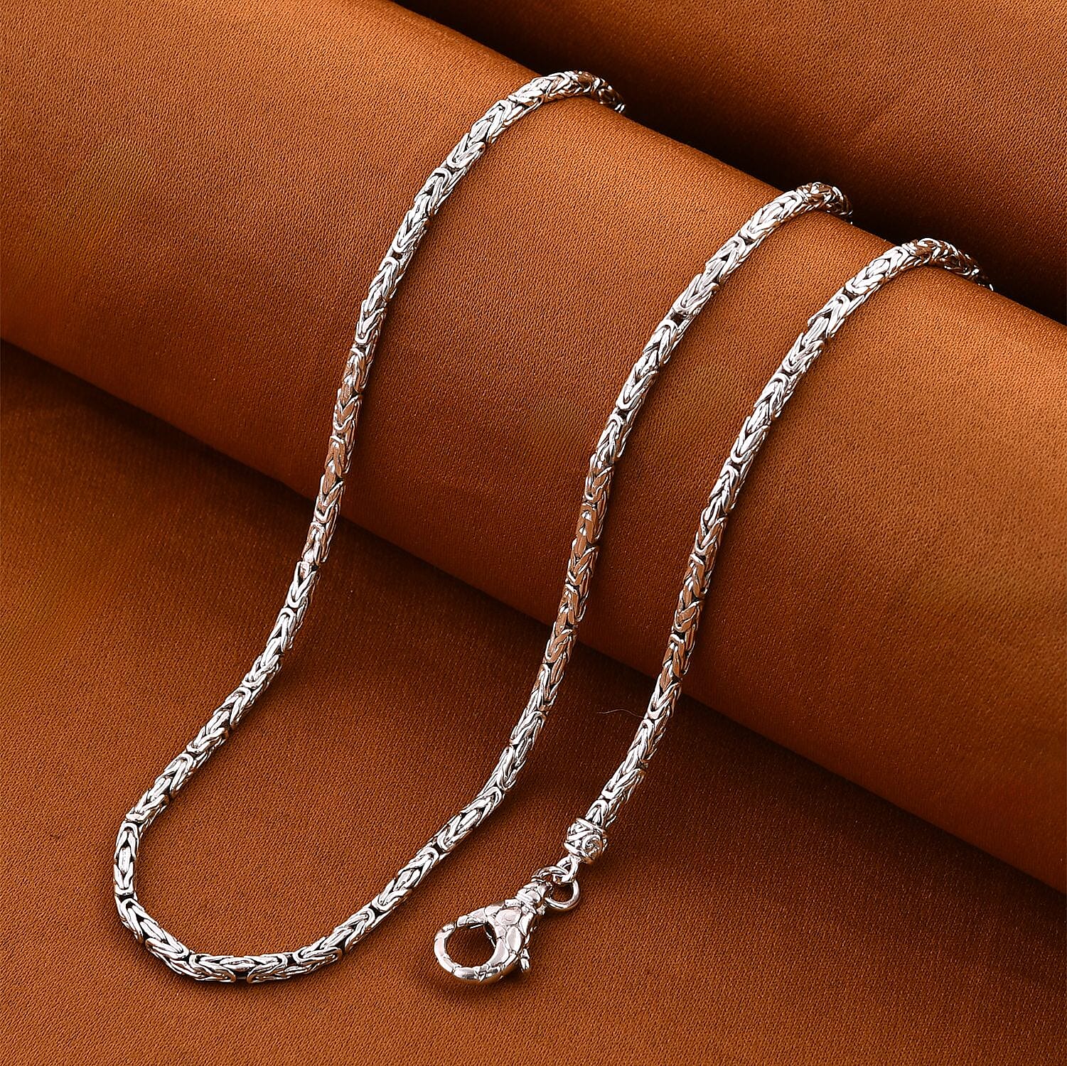 Royal Bali Collection Sterling Silver Borobudur Necklace (Size - 20 ...