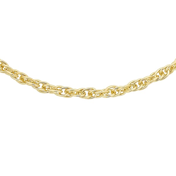 Prince of Wales Chain 24 Inch in 9K Yellow Gold - 7575594 - TJC
