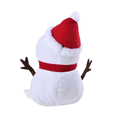 Snowman Plush Christmas Figure 40cm Tall - 7588140 - TJC