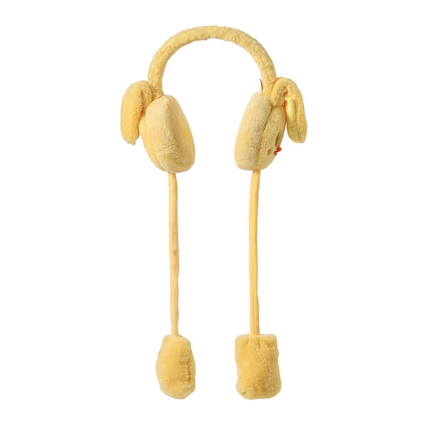 Warm & Plush Winter Earmuffs with Moving Jumping Ear & Duck Face ...