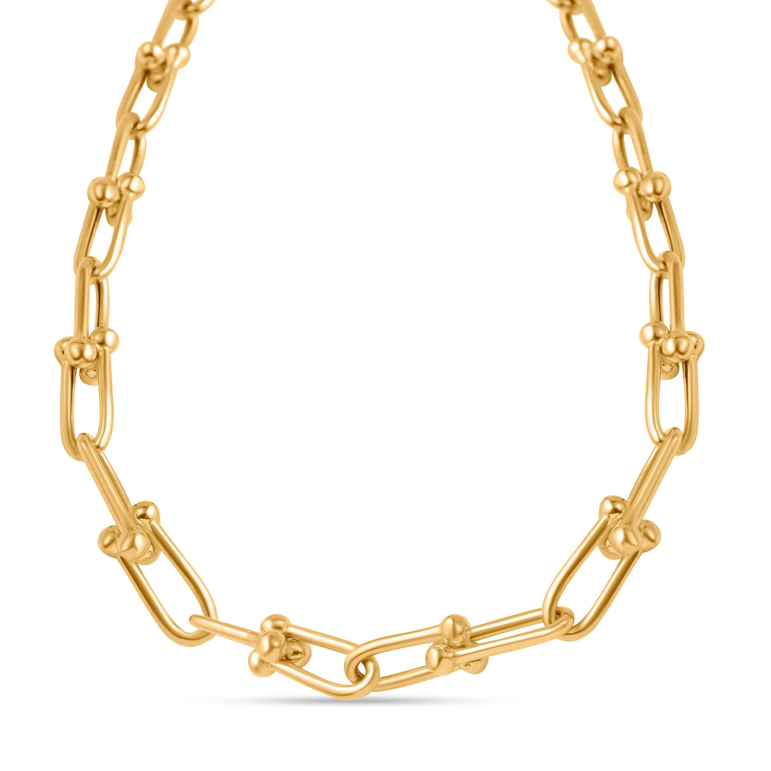 Maestro Collection 9K Yellow Gold Hardware Necklace (Size - 20), Gold ...