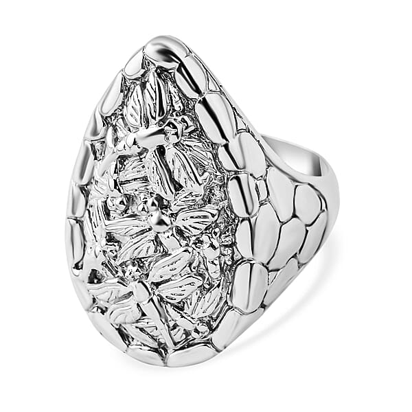 Royal Bali Collection - Sterling Silver Dragonfly Ring - 7620099 - TJC