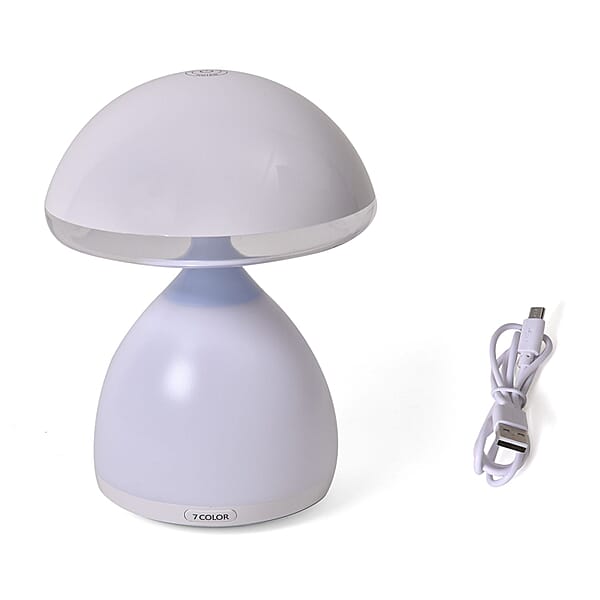 LED Wireless Multicolor Mushroom Lamp With Touch Control - 7622206 - TJC