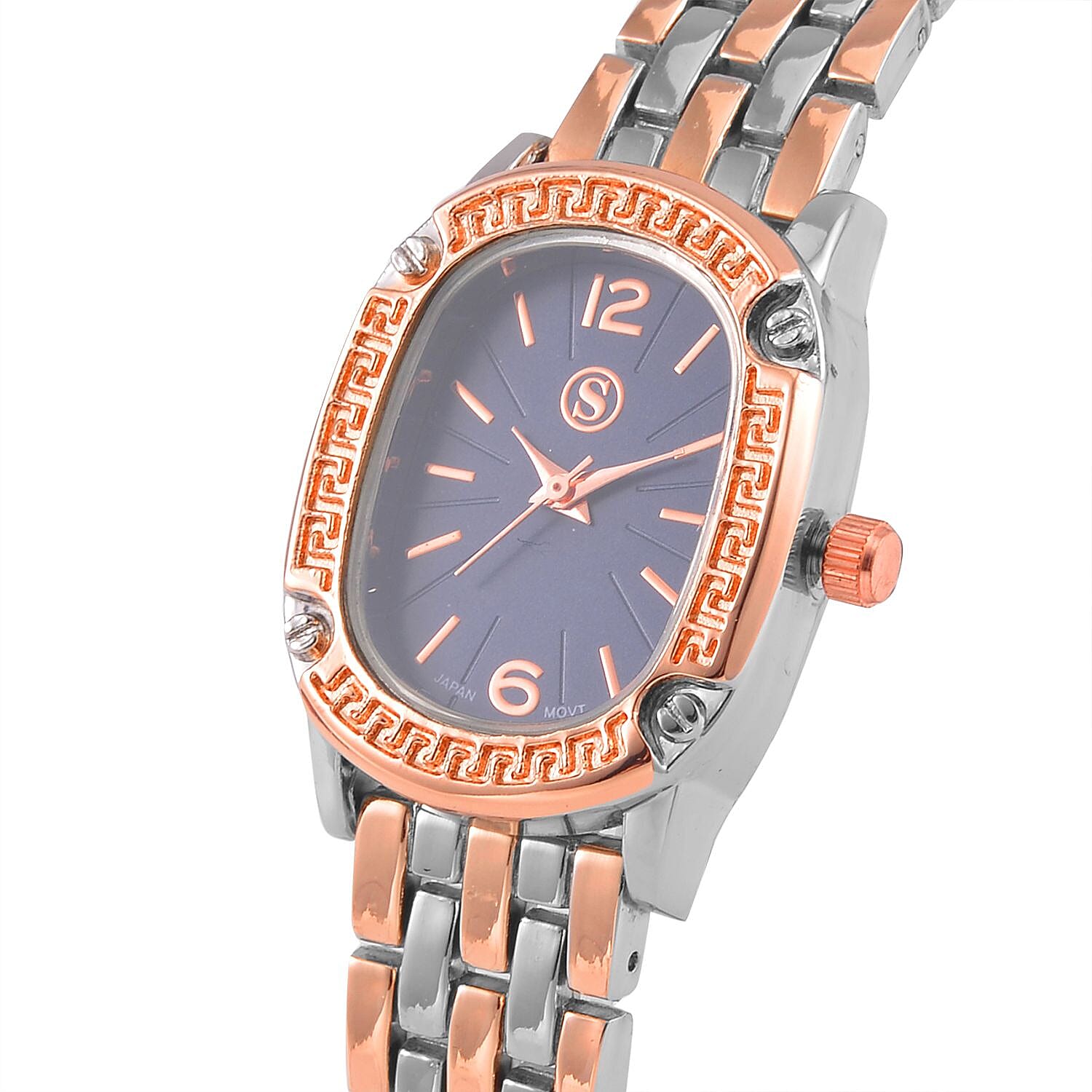 STRADA Japan Movement Literal Dial With Stainless Steel Back - 7625351 ...