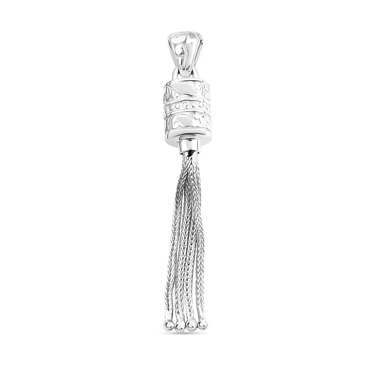 Royal Bali Collection - Sterling Silver Tassel Pendant - 7652013 - TJC