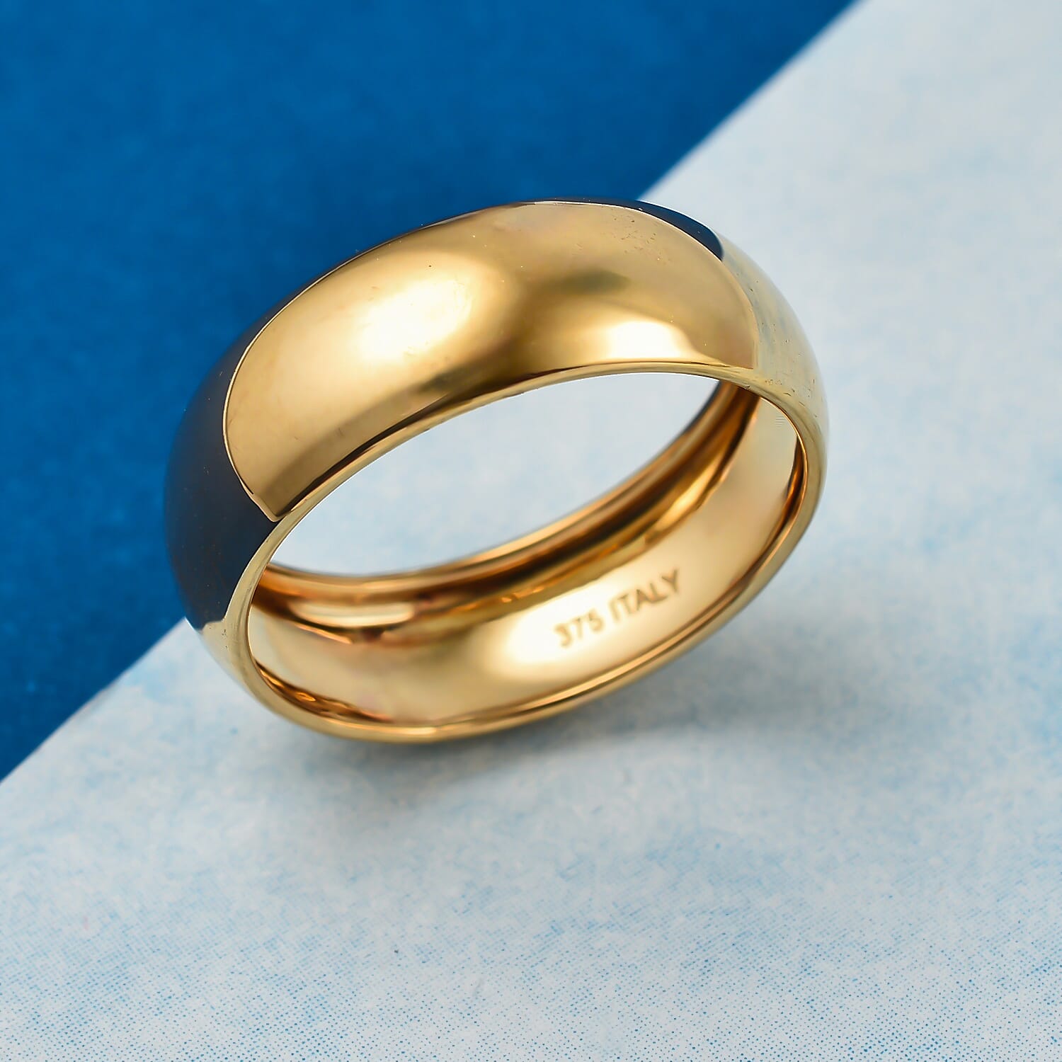 Maestro Collection - 9K Yellow Gold Band Ring - 7652614 - TJC