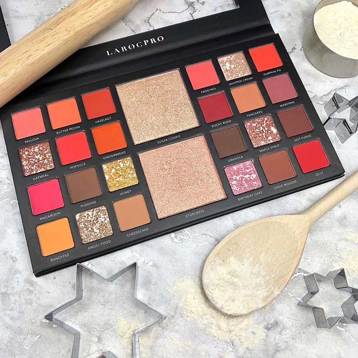 LAROC PRO - The Bakery Box - 26 Colour Eyeshadow - Highlighter Palette ...