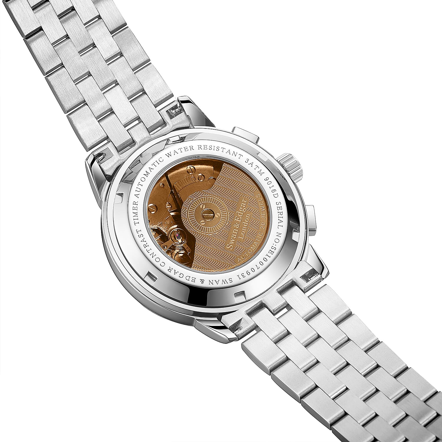 Limited Edition Swan - Edgar Hand Assembled Contrast Timer Automatic ...