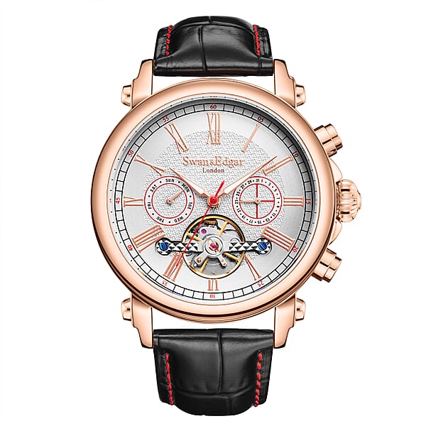 Limited Edition Swan & Edgar Hand Assembled Scholar Automatic Movement ...