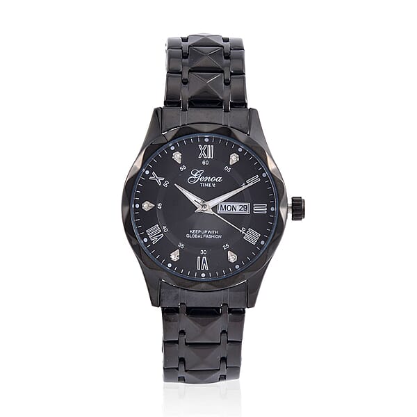 White Crystal Watch Pure White Stainless Steel 0.05 ct 0.050 Ct ...