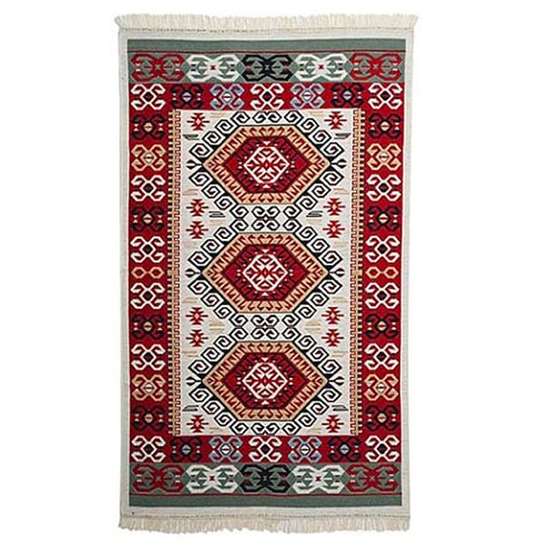 Turkish Authentic Traditional Kilim Rug (Size 120x80 cm) - Red ...