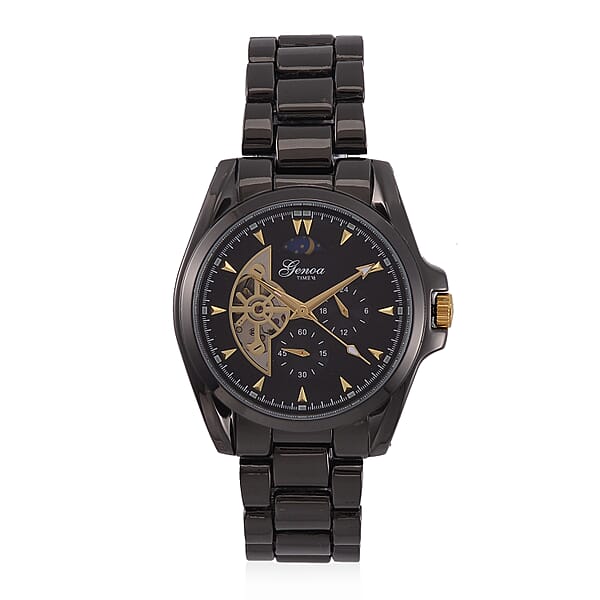 New Launch - GENOA TIME V2 Automatic Mechanical Multifunction Movt ...