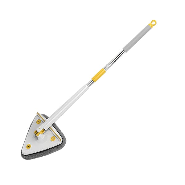 360° Rotatable Multipurpose Triangle Mop - White - 7691969 - TJC