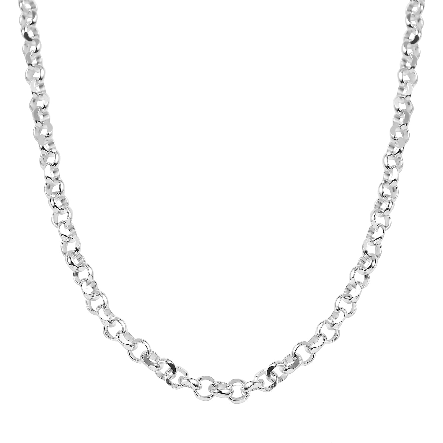JCK Vegas Close Out 2024 - Sterling Silver Belcher Necklace in Sterling ...