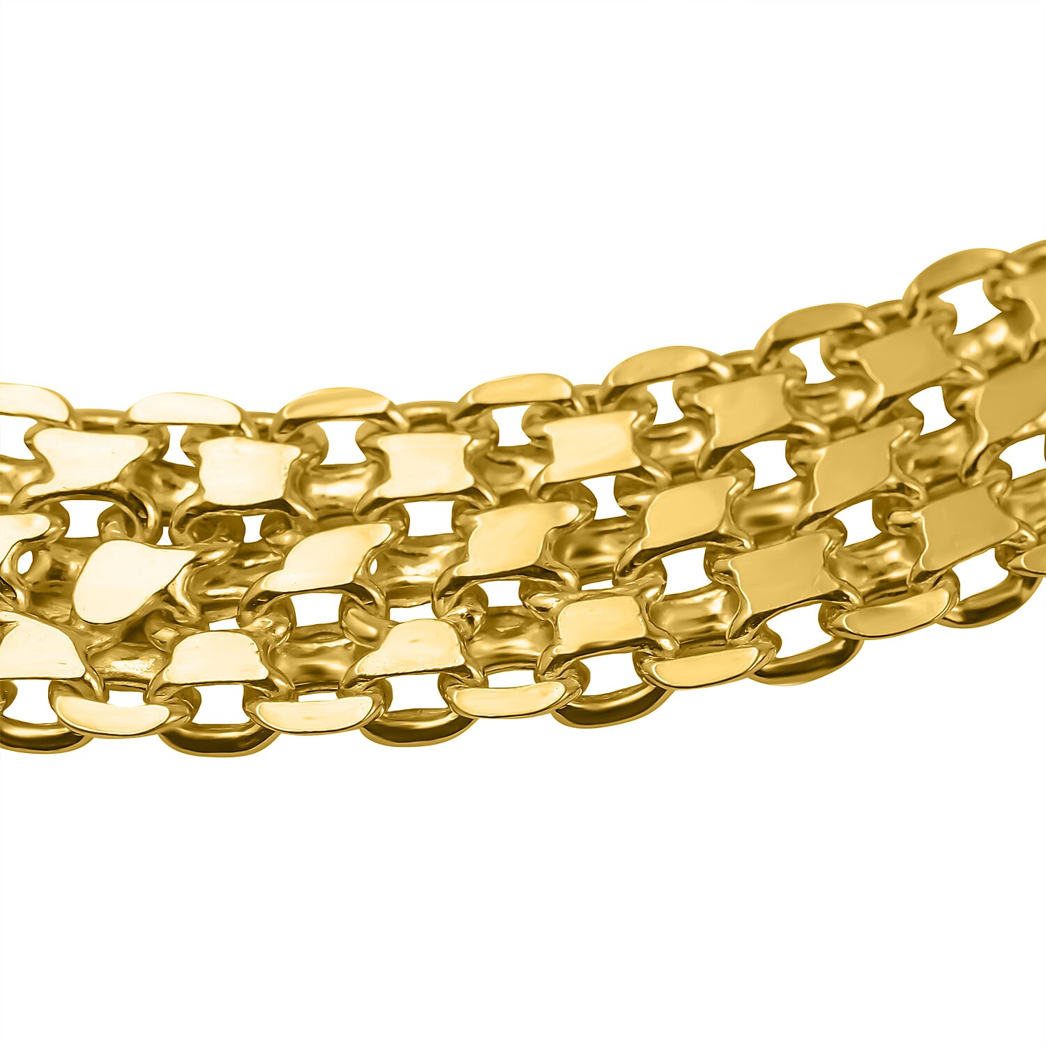 Vicenza Collection - Sterling Silver Bismark Necklace (Size - 20 ...