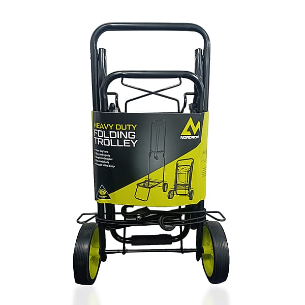 Nordok 50kg Heavy Duty Folding Trolley - 7746509 - TJC