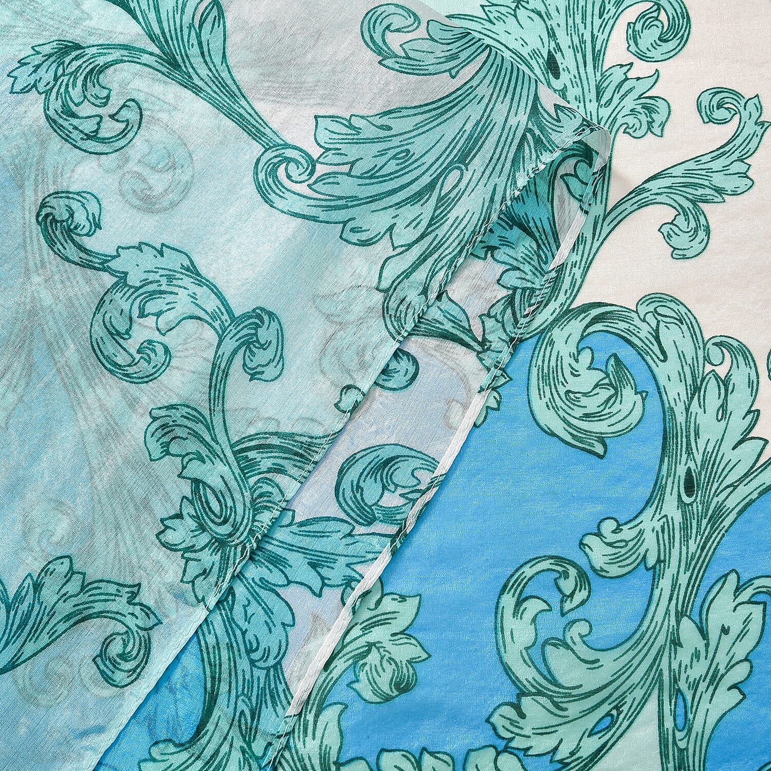 La Marey Pure Mulberry Silk Tie and Dye Scarf - 7756625 - TJC