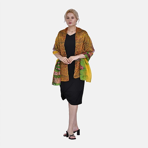 La Marey Pure Mulberry Silk Scarf - 7757250 - TJC