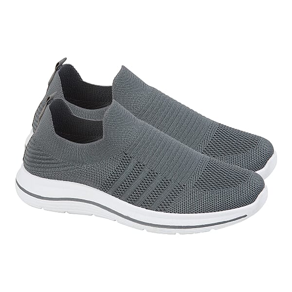 URBAN JACKS Light Weight Slip on Detroit Shoe - Grey - 7765240 - TJC