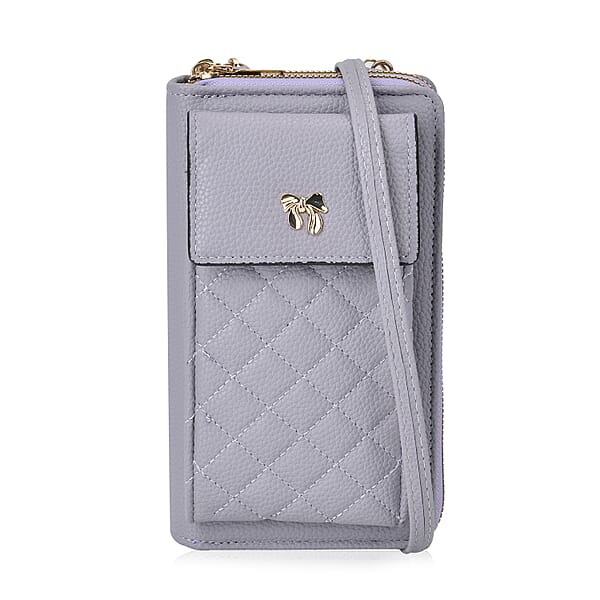 Leatherette Crossbody Cellphone Bag - 7774943 - TJC