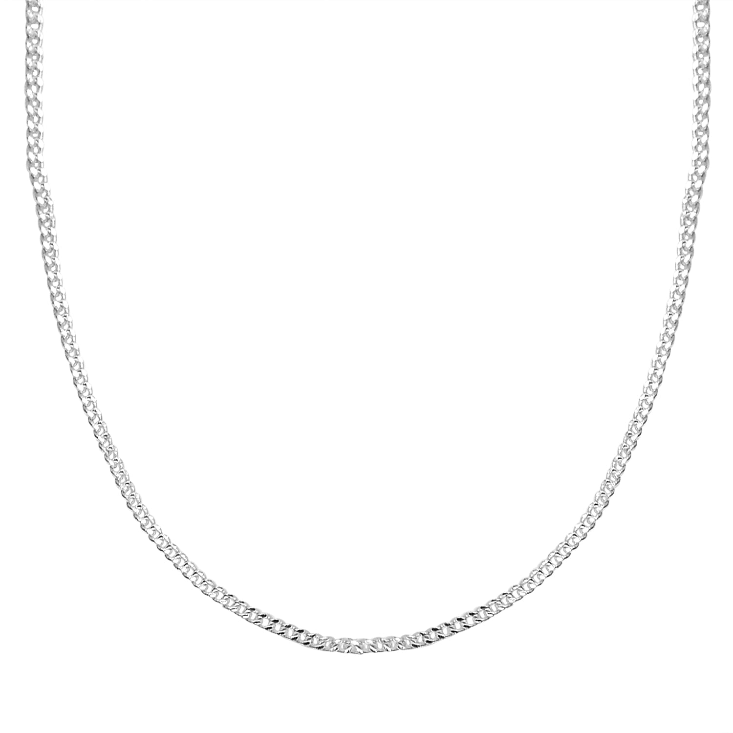 One Time Closeout Sterling Silver Curb Chain Size 18