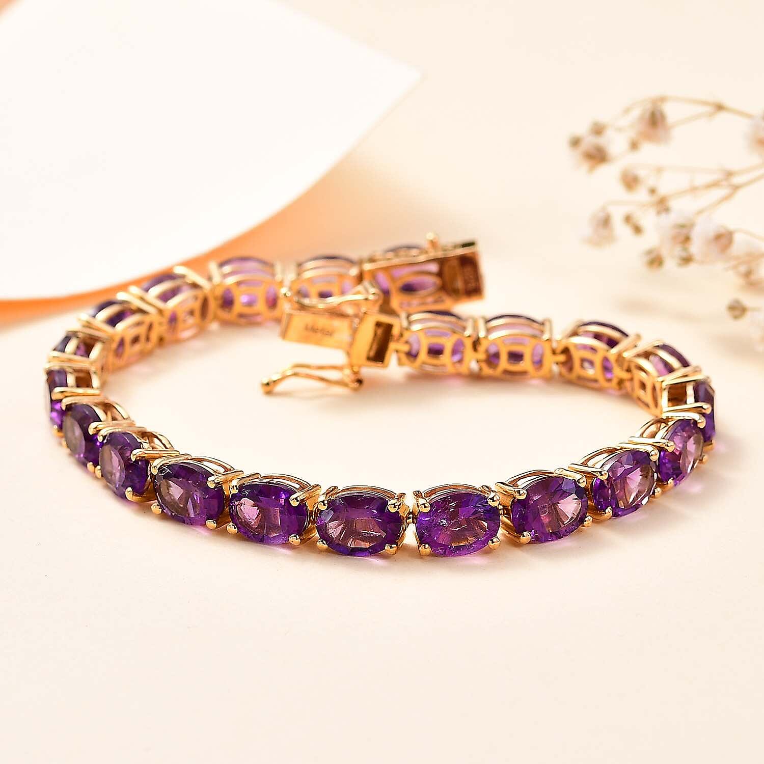 African amethyst bracelet store