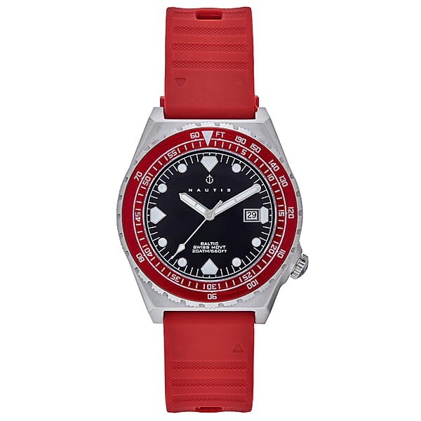 Nautis Baltic Swiss Quartz Movt. Analog Dial 20 ATM Mens Watch with ...