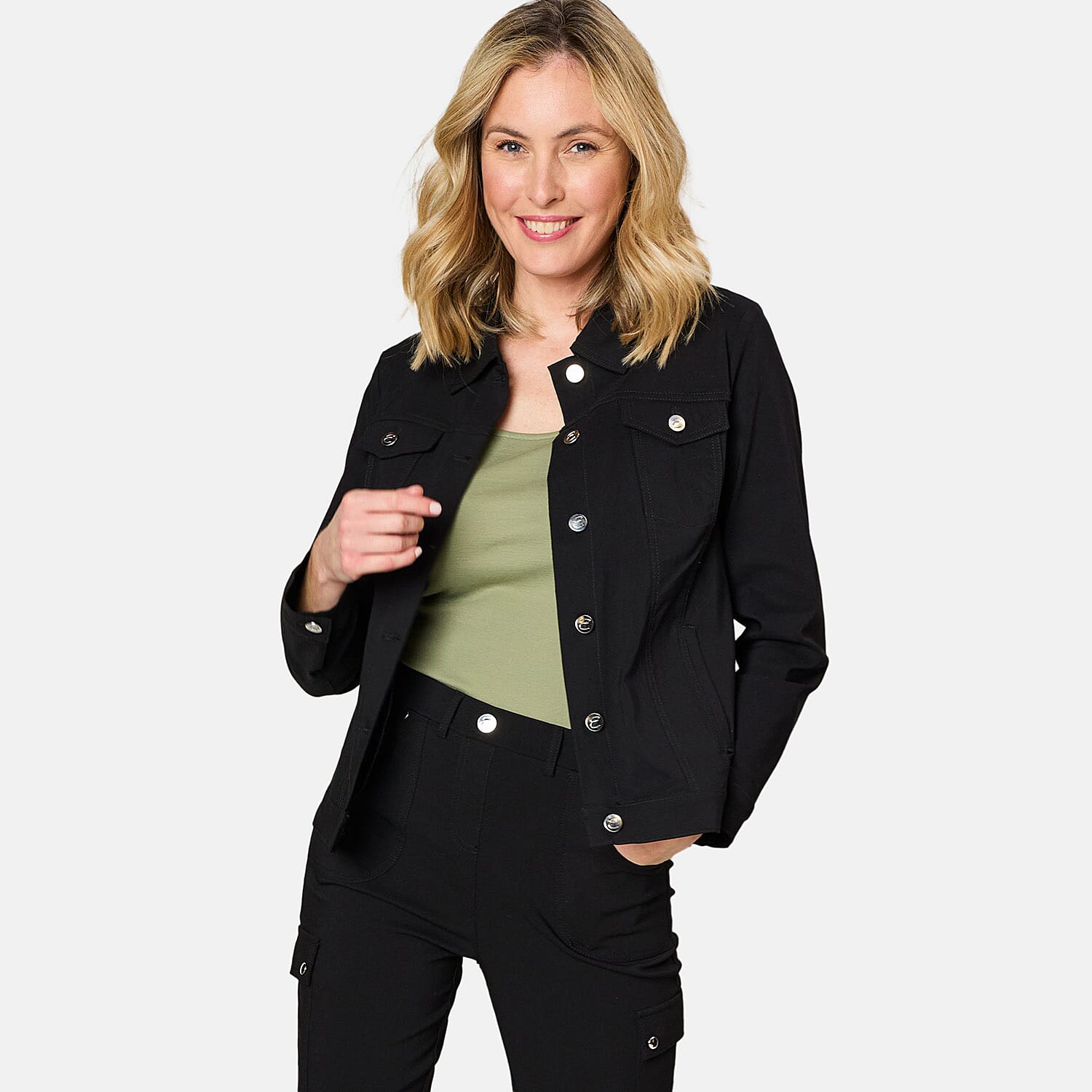 Emreco Jean Style Bengaline Jacket - 1714812613 - TJC