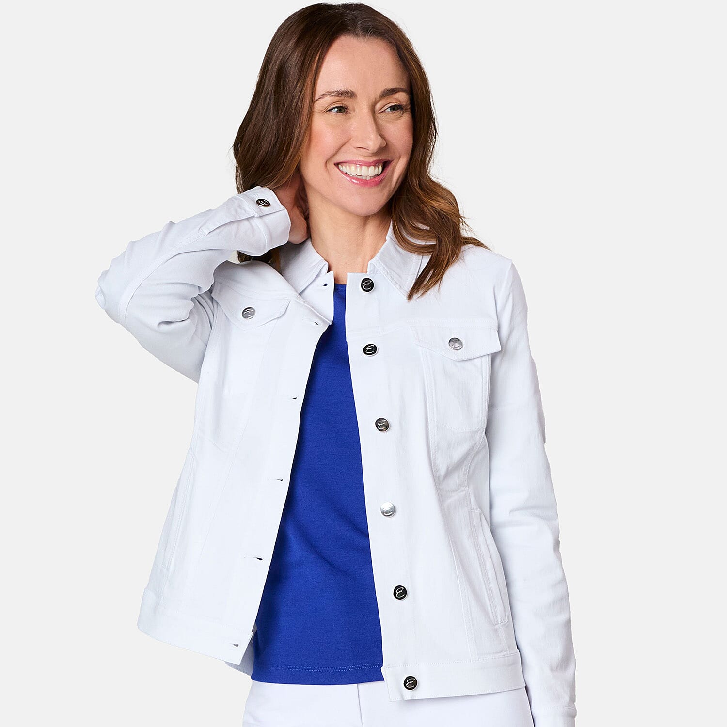 Emreco Jean Style Bengaline Jacket - 7783782 - TJC