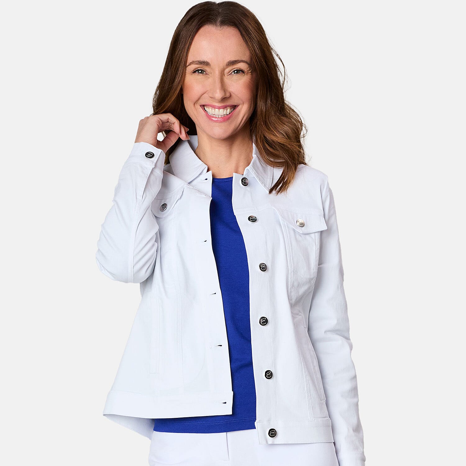 Emreco Jean Style Bengaline Jacket - 7783782 - TJC