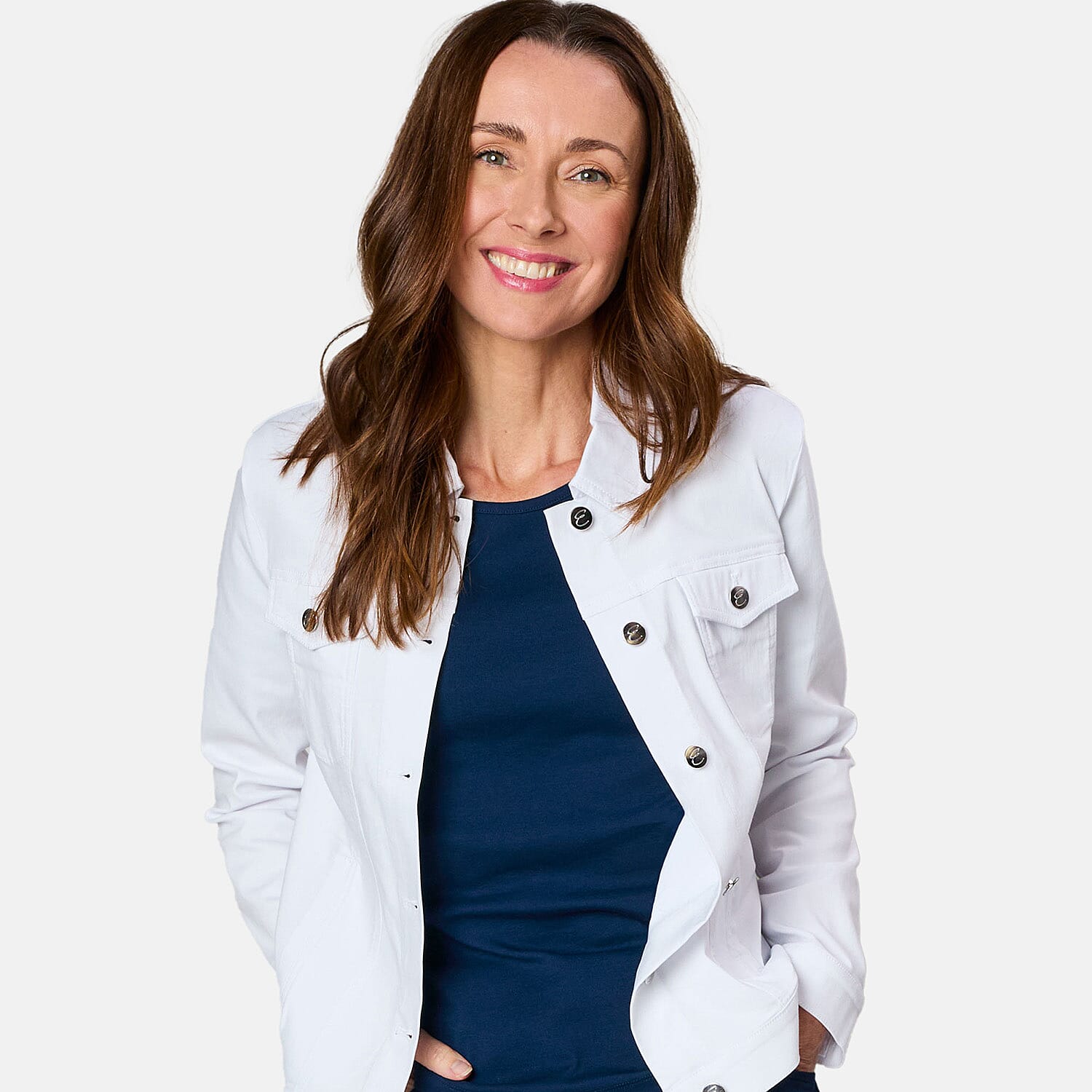 Emreco Jean Style Bengaline Jacket - 7783782 - TJC
