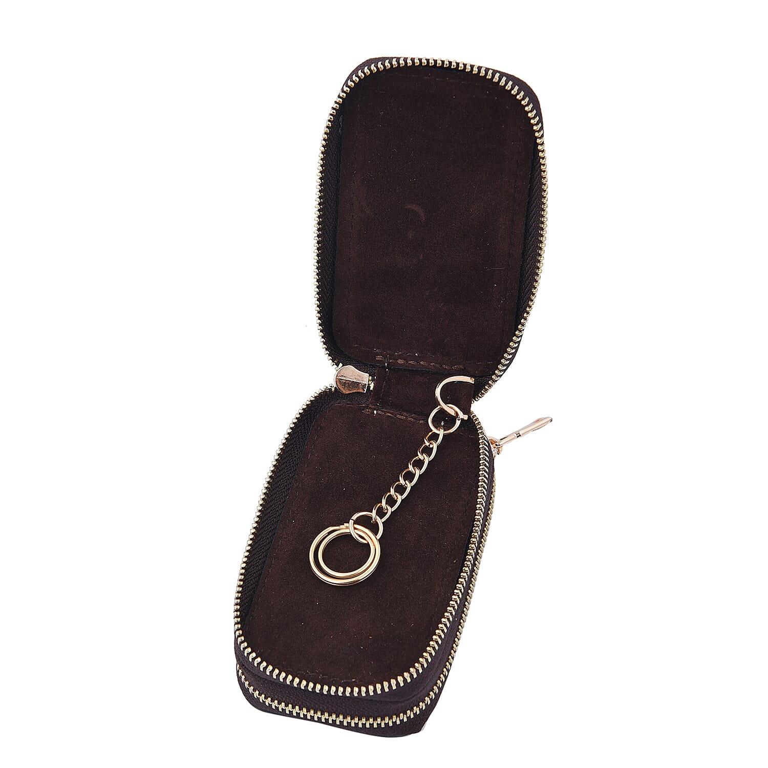 SENCILLEZ 100% Genuine Leather Snake Pattern Key Holder Chain with ...