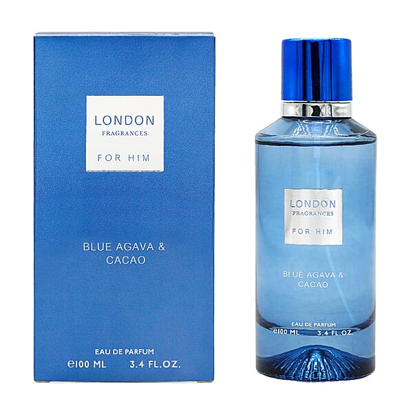 London Fragrances For Him - Blue Agava and Cacao (100ml) - 7788309 - TJC