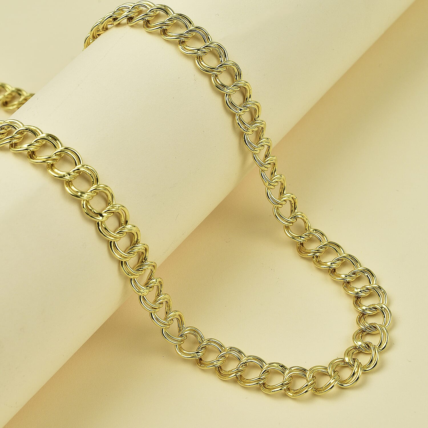 JCK Vegas Closeout - Sterling Silver Curb Necklace (Size - 20 ...