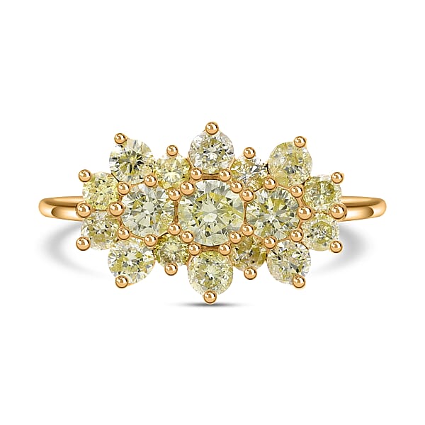 Biggest Close Out Deal- 9K Yellow Gold SGL Certified Natural Yellow ...