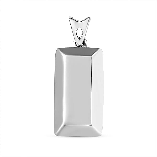 Black Friday Doorbuster - 950 Solid Platinum Ingot Pendant 3.35 Grams ...