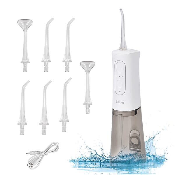 Bitvae Cordless Water Flosser with 5 Nozzles and Tongue Scraper - 3 ...