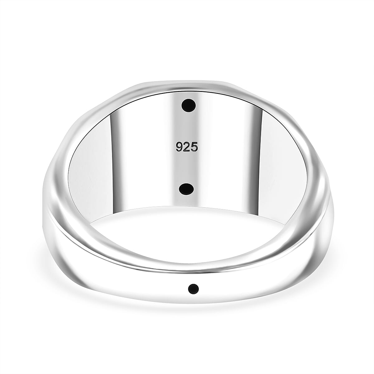 JCK Vegas Closeout - Sterling Silver Diamond Cut Band Ring - M7801445 - TJC