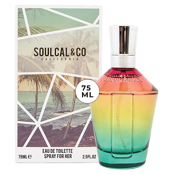 SOULCAL & CO California For Her EDT Spray - 75ml - 7813678 - TJC