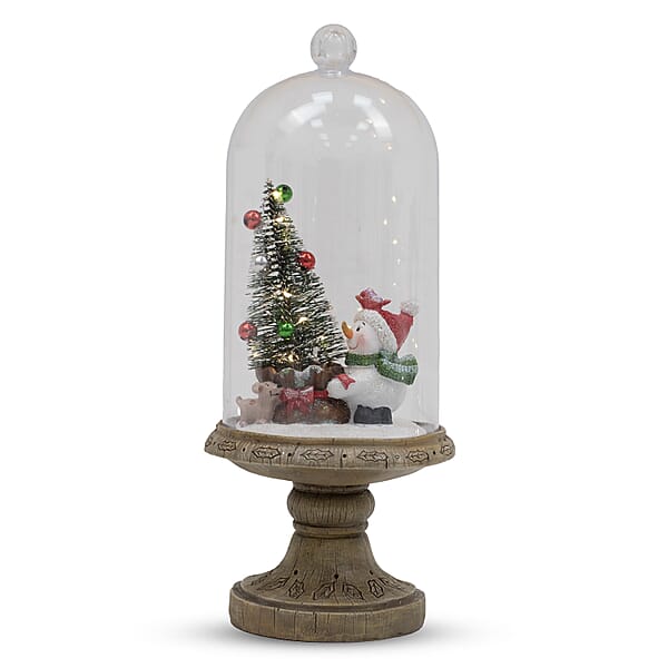 Light-Up Snowman Christmas Dome - 7814534 - TJC