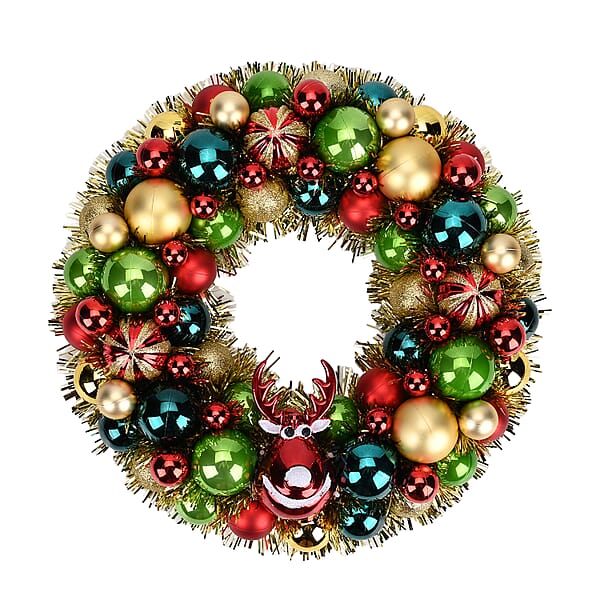 Christmas Ball Wreath Ornament - 7827086 - TJC