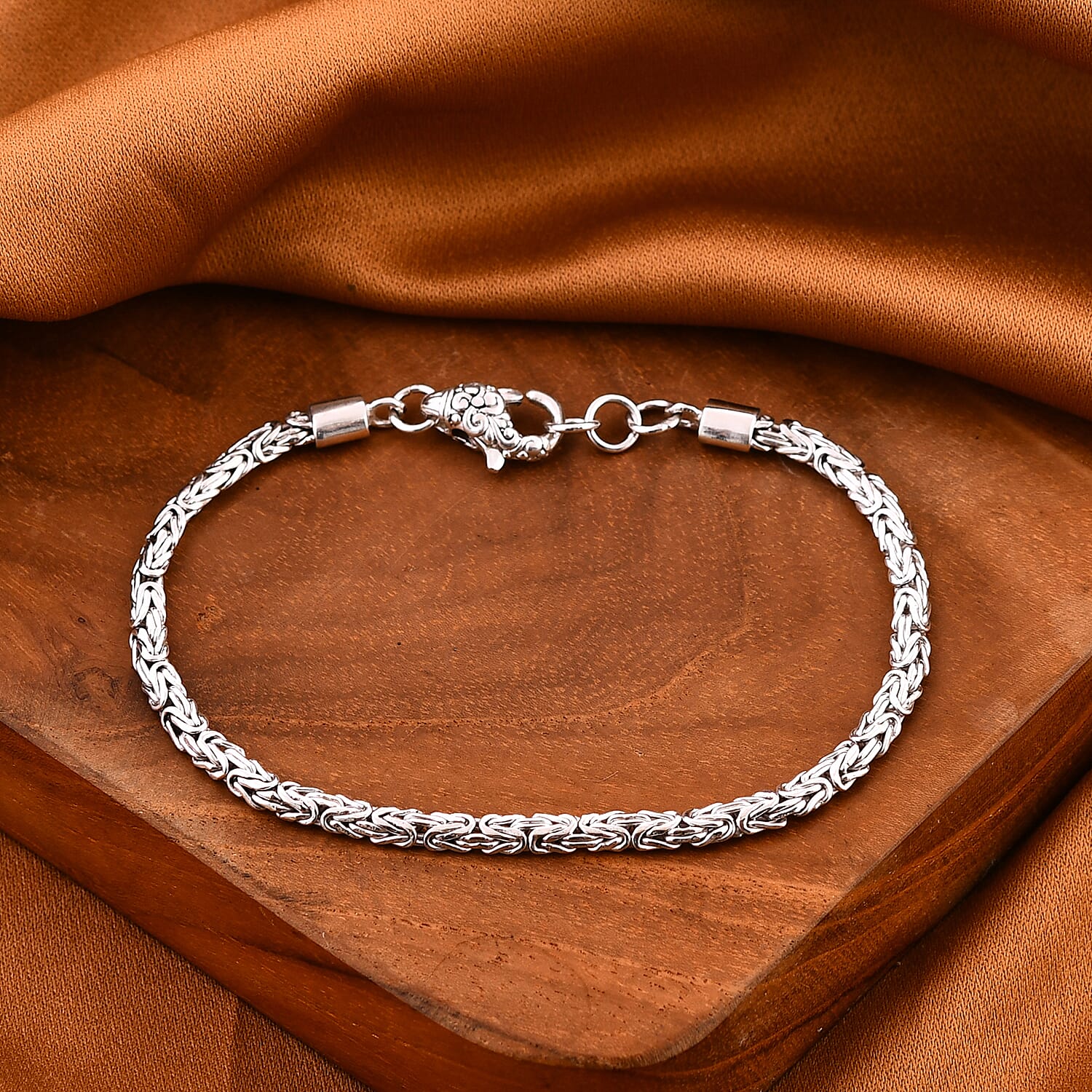 Royal Bali Collection - Handmade Sterling Silver Borobodur Bracelet ...